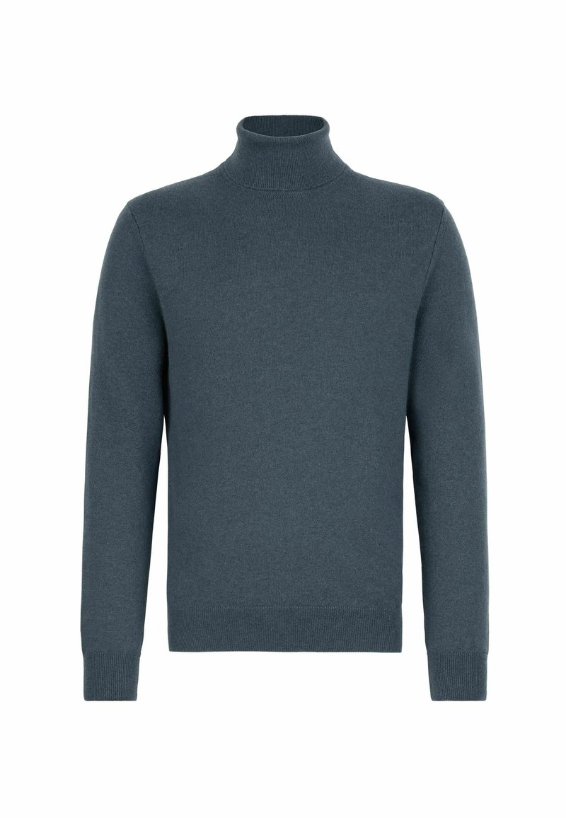Falconeri ULTRASOFT TURTLENECK - Strickpullover - blue/blau - Zalando.at