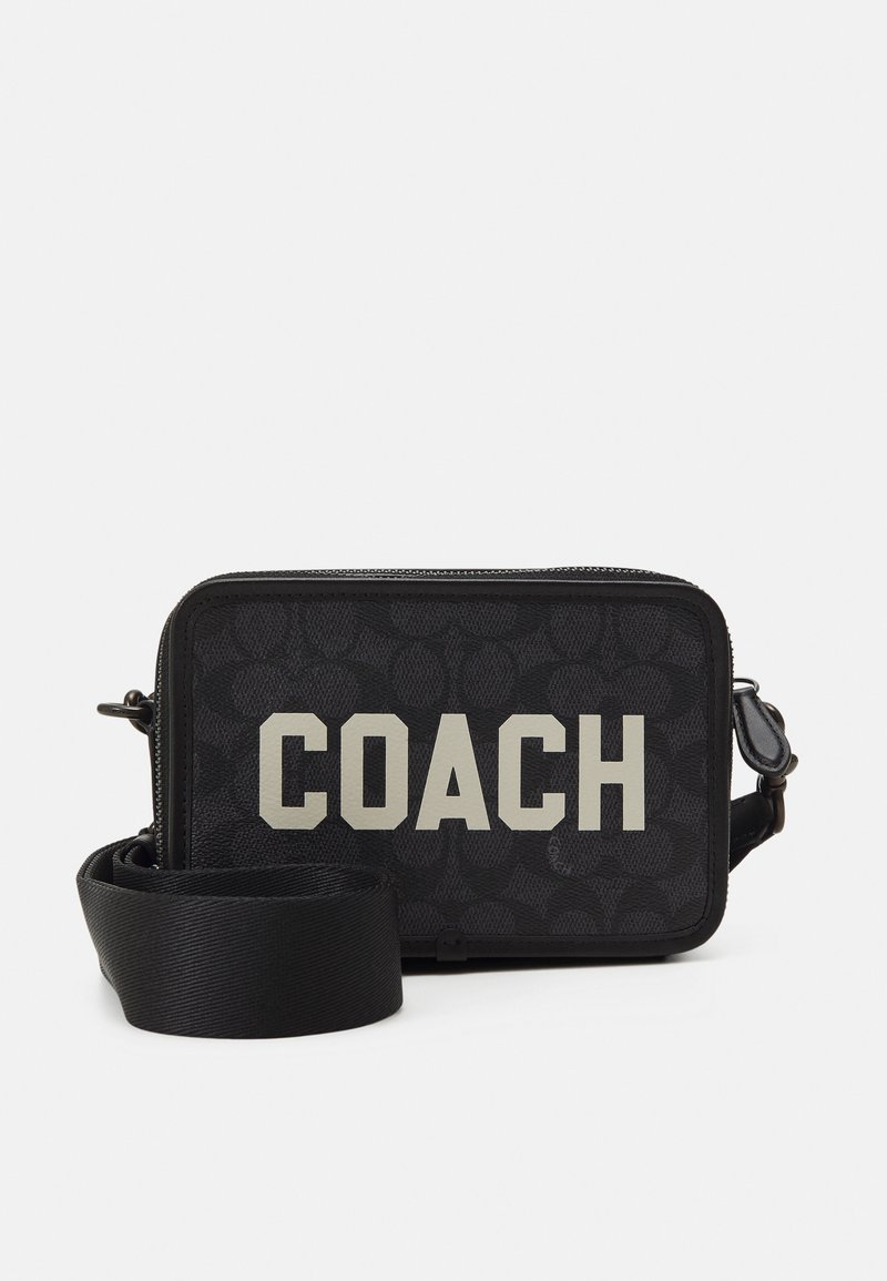 COACH CHARTER CROSSBODY IN SIGNATURE WITH GRAPHIC SET UNISEX - Across ...