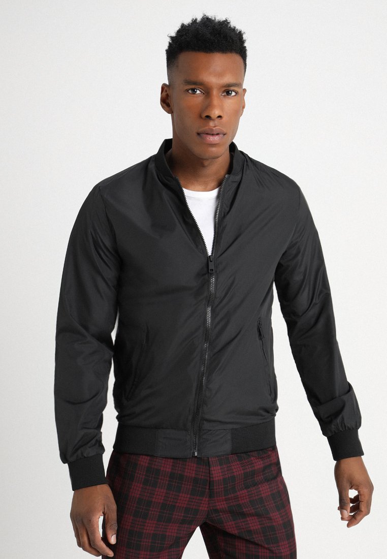 Brave Soul SANJAY - Bomber Jacket - black - Zalando.ie