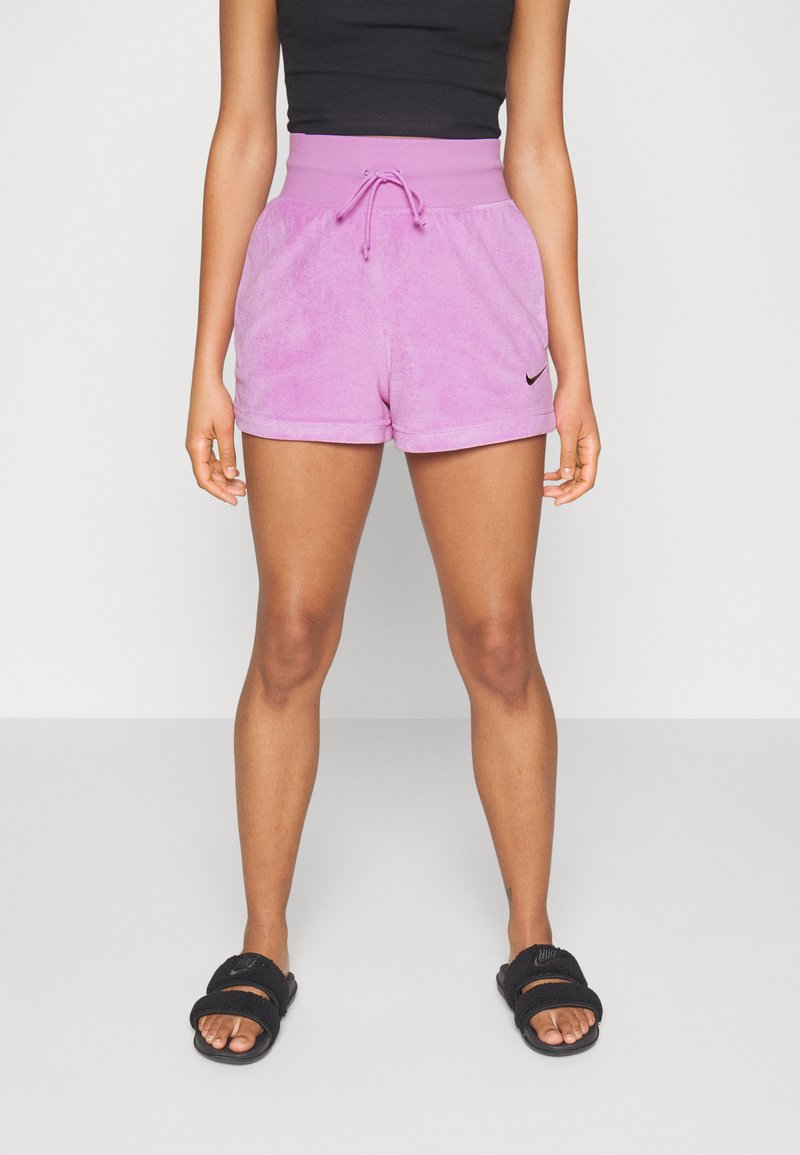 Nike Sportswear NSW TRRY SHORT - Shorts - rush fuchsia/lila - Zalando.ch