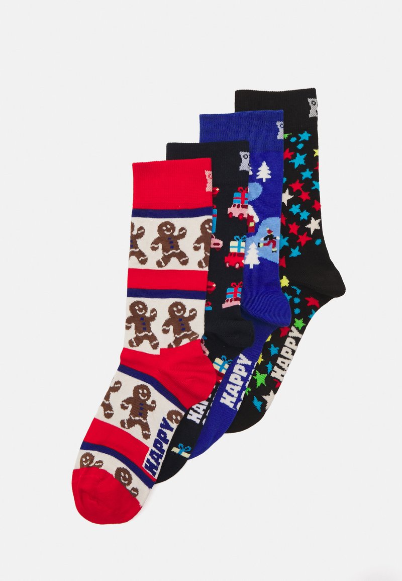 Happy Socks HAPPY X-MAS 4 PACK - Socks - multi/multi-coloured - Zalando ...