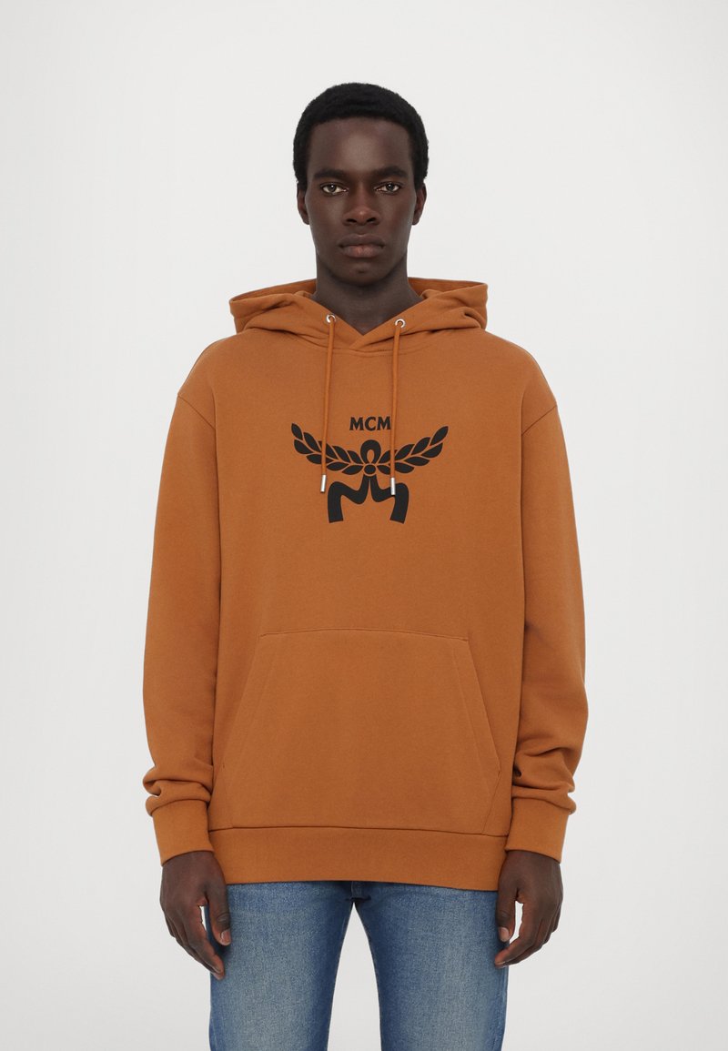 MCM FRENCH TERRY HOODIE - Hoodie - cognac - Zalando.ie