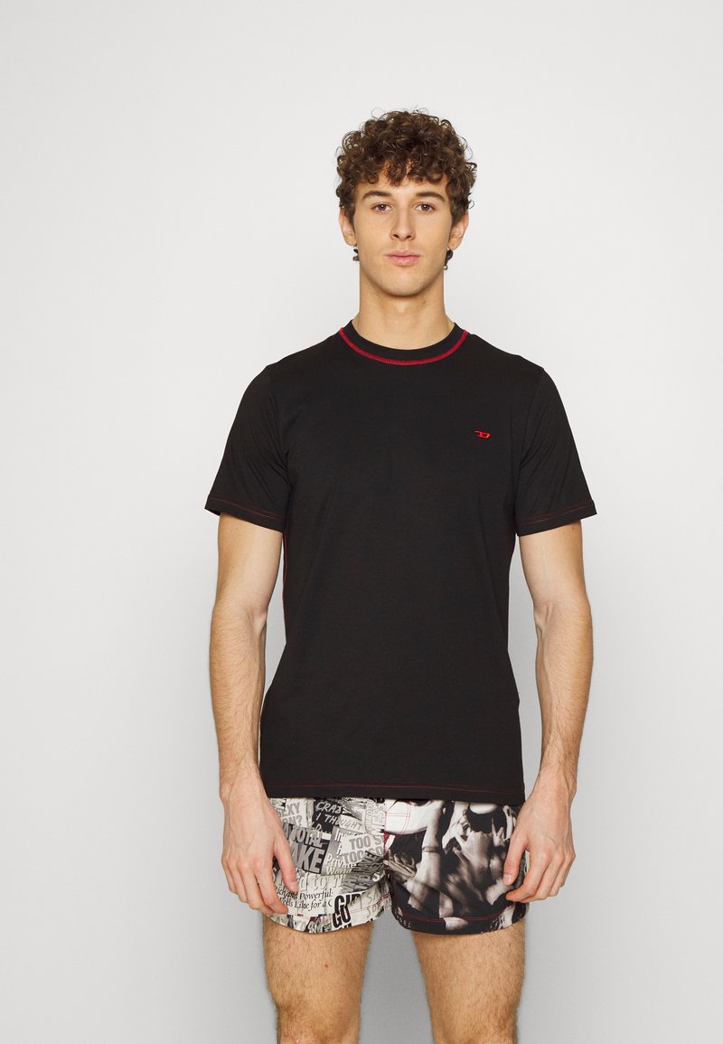 Diesel Pyjama set - black/white/black - Zalando