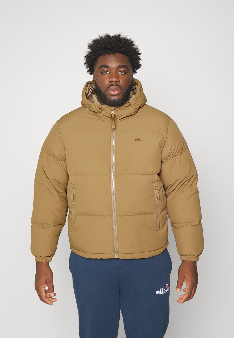 Lacoste PLUS - Down jacket - leafy/beige - Zalando.co.uk