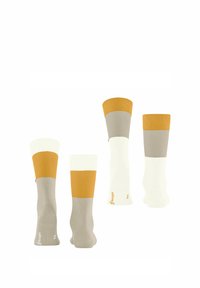 Burlington MAGIC MISMATCH 2-PACK - Socks - zement/grey - Zalando