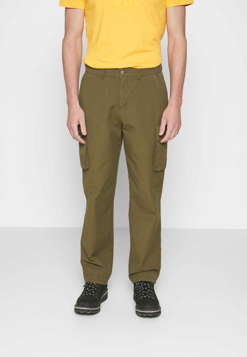forét DRIP PANTS - Cargo trousers - army/dark green - Zalando.co.uk