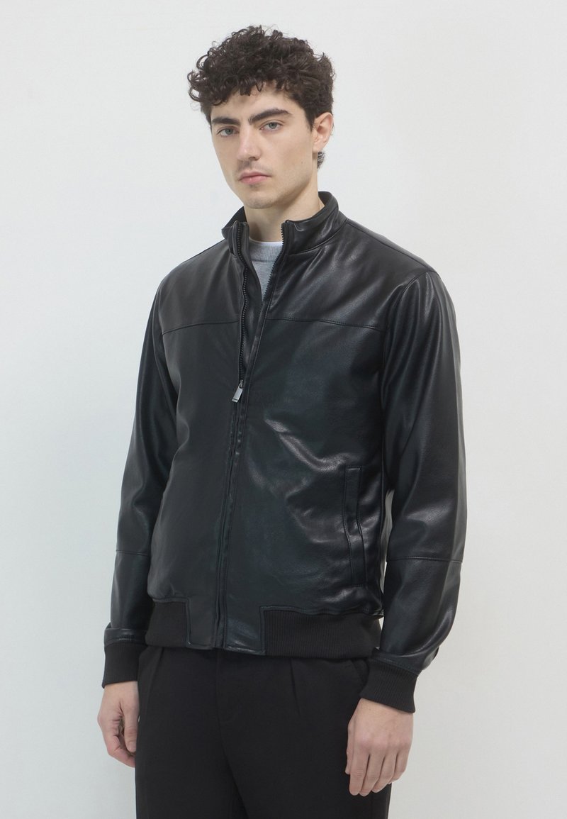 Calliope EFFETTO PELLE - Bomber Jacket - nero/black - Zalando