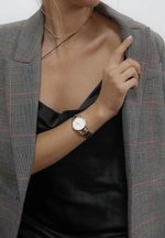 Daniel Wellington Iconic Link Lumine – 28mm - Hodinky - rose gold ...