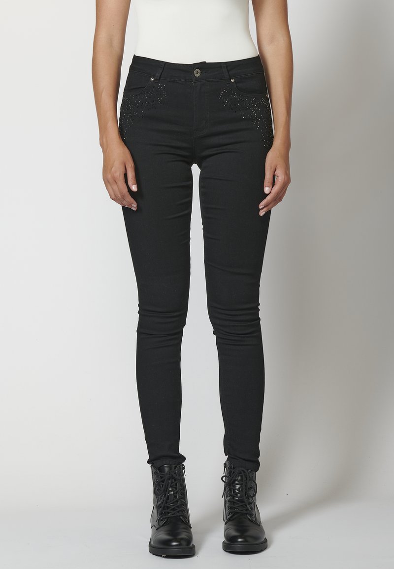 Koroshi PAN - Jeans Skinny Fit - black - Zalando.de