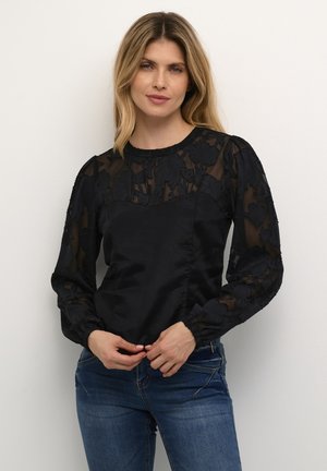 Object OBJFEODORA - Blouse - black/zwart - Zalando.nl