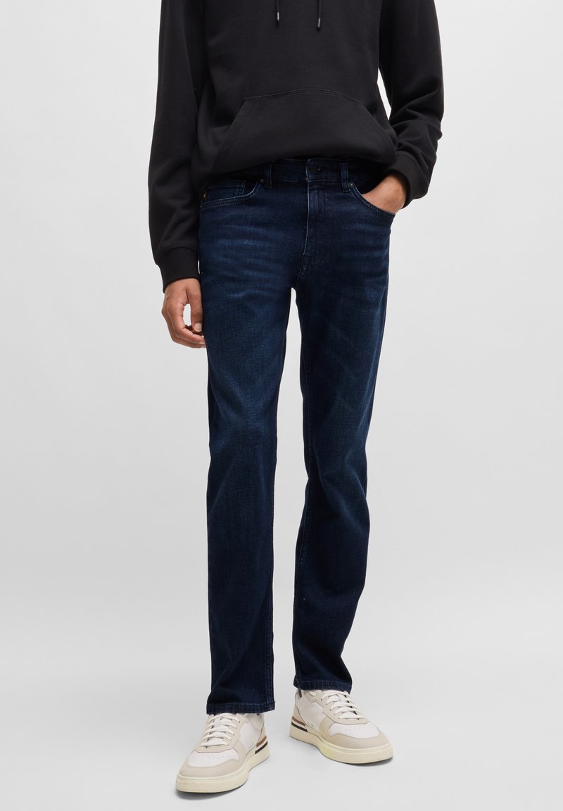 BOSS DELAWARE - Jeans slim fit - dark blue/blå - Zalando.se