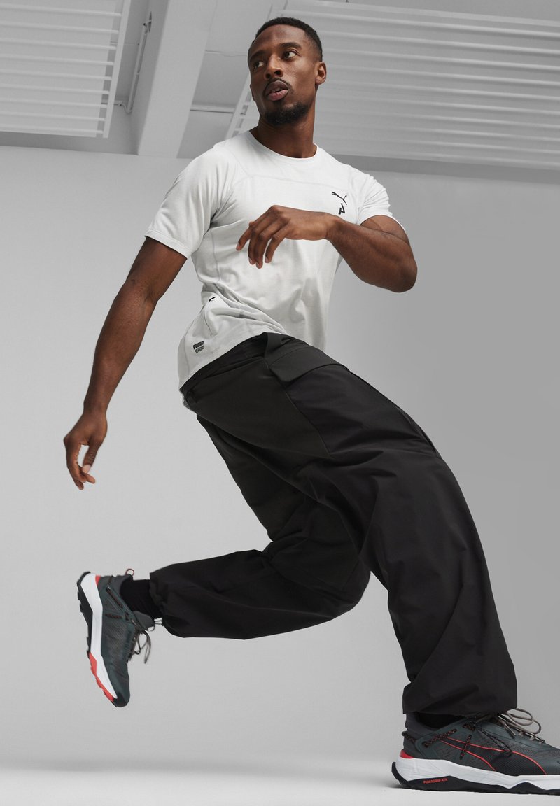 Puma SEASONS - Camiseta deportiva - silver mist/crema - Zalando.es