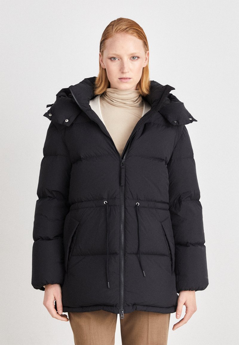 GANT MID LENGTH JACKET - Páperový kabát - schwarz/čierna - Zalando.sk
