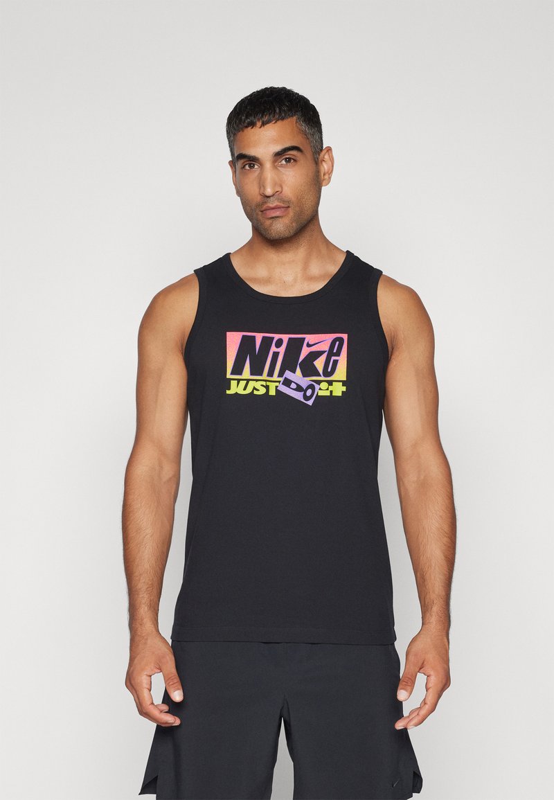 Nike Performance TANK FITNESS - Top - black - Zalando.ie