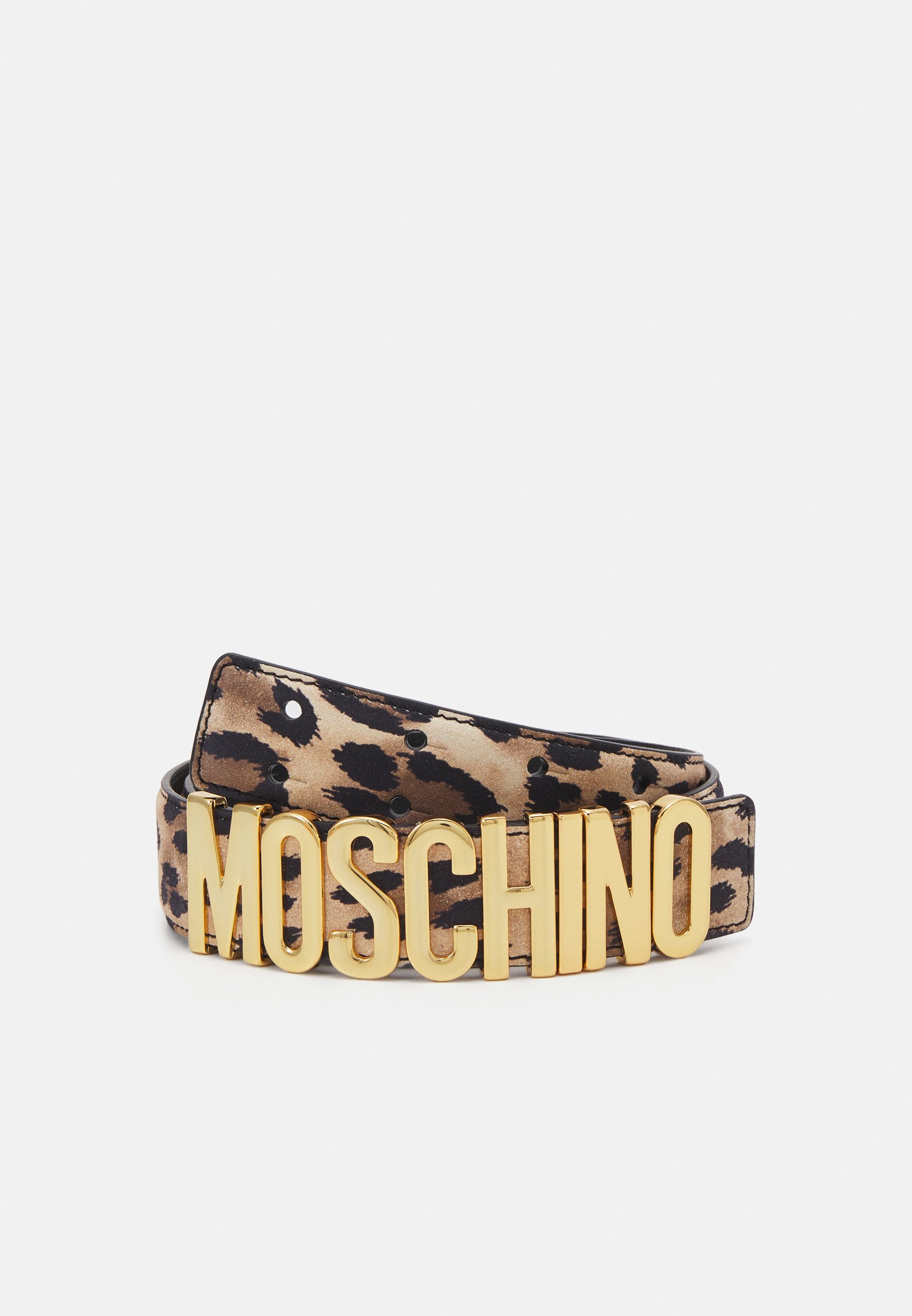 Buckle Belts Moschino Leopard Belt Leather Belt Moschino Belt Klarna ...