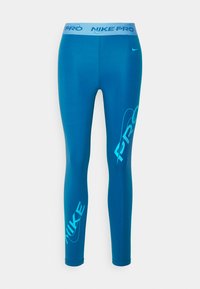 Nike Performance Collant - industrial blue/university blue/safety ...