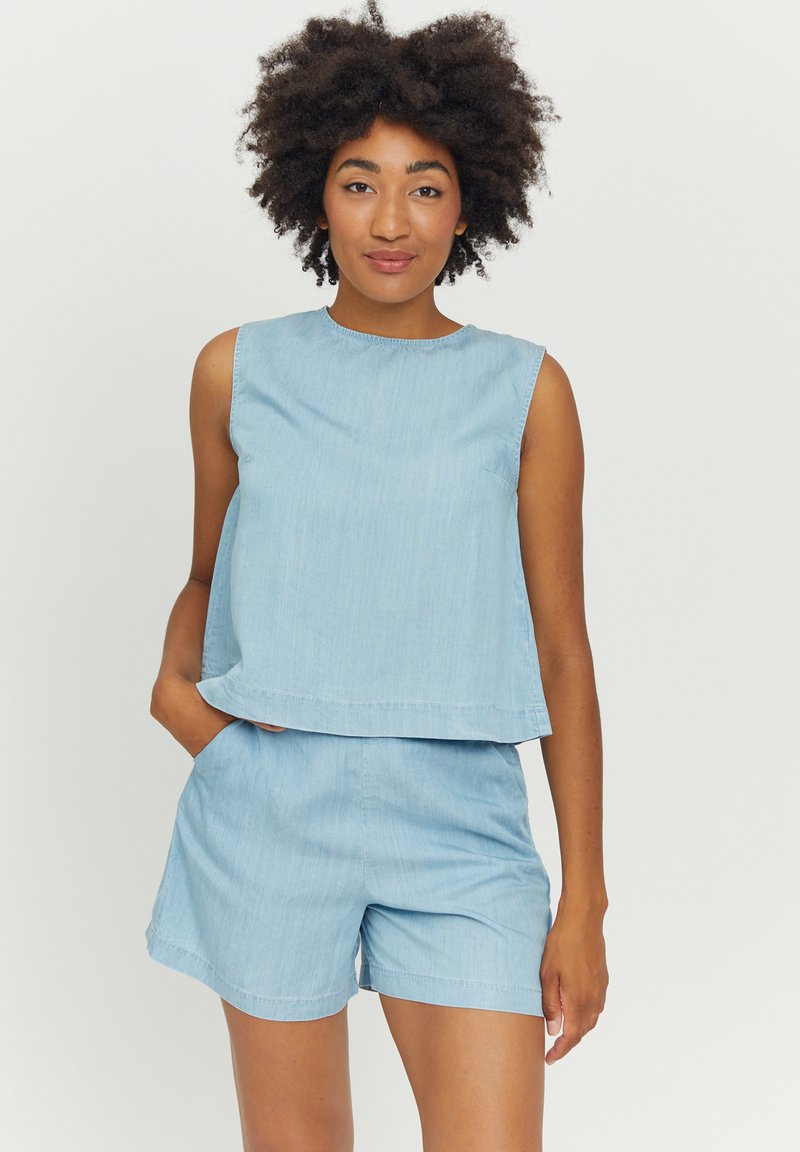 Mazine IBA - Bluse - light blue wash/hellblau - Zalando.de