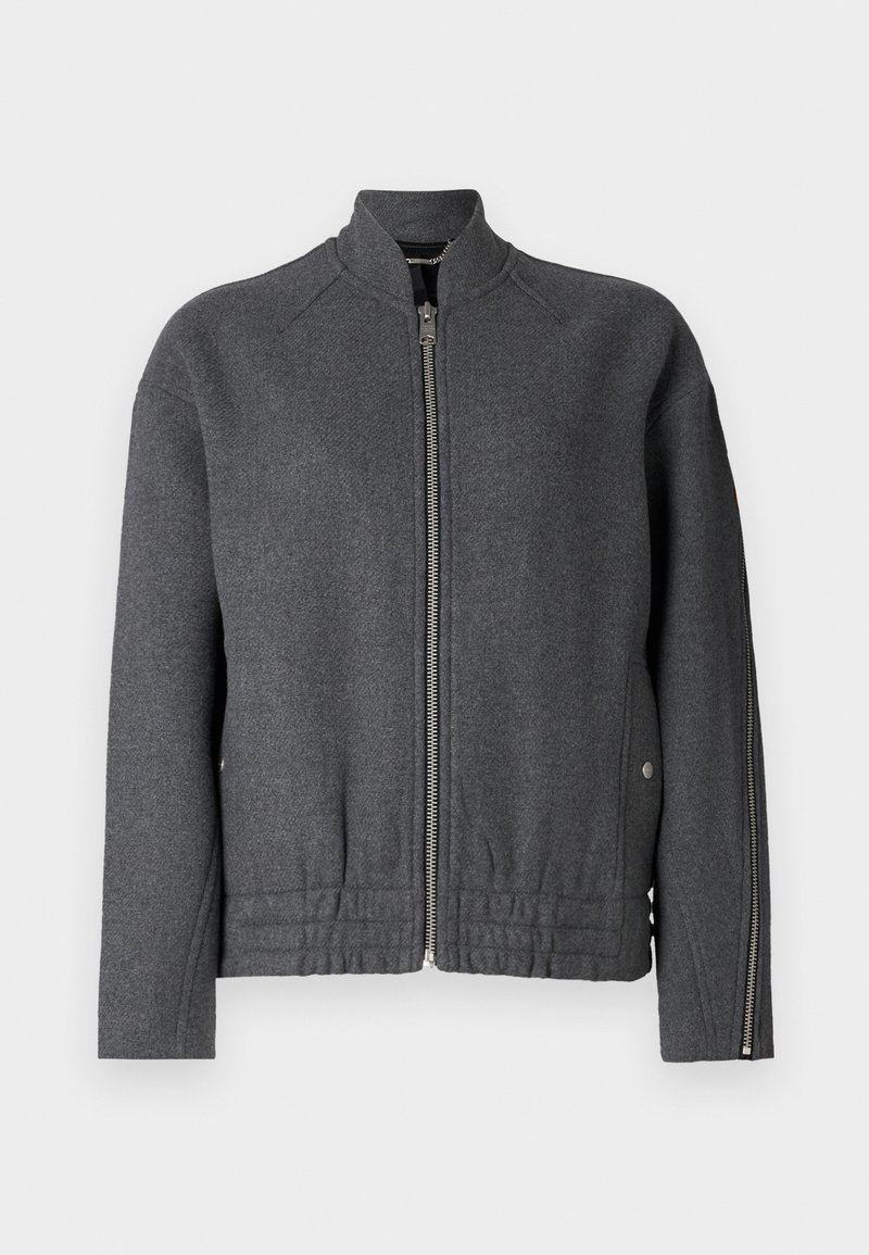 AllSaints HACKNEY - Bomber Jacket - grey - Zalando.co.uk