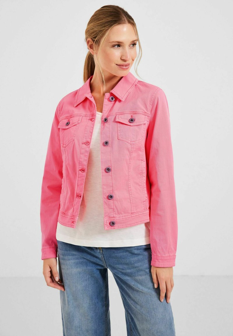 Cecil FARBIGE - Jeansjacke - pink - Zalando.de