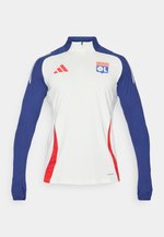 adidas Performance OLYMPIQUE LYON TRAINING TOP - Club wear - white tint ...