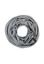 FRAAS Cashmink Loop - Made in Germany - Fular burlan - silver/albastru ...