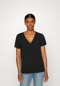 NAF NAF MELROSE - T-Shirt basic - black/schwarz - Zalando.at
