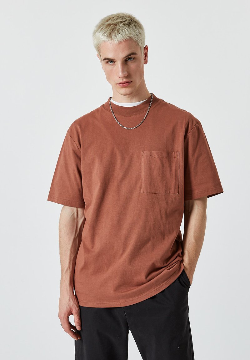 Minimum COON - T-shirts basic - clove/brun - Zalando.dk