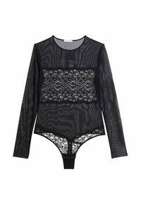 Yamamay DEMETRA - Body - black floral/noir - ZALANDO.FR