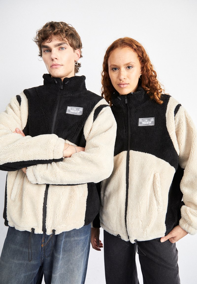 Vertere Berlin UNISEX - Fleecejakke - sand/black/sand - Zalando.no
