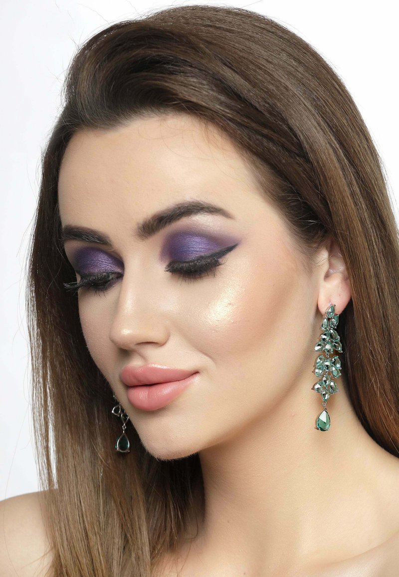 Avant-Garde Paris LONG DROP - Ohrringe - green/grün - Zalando.de