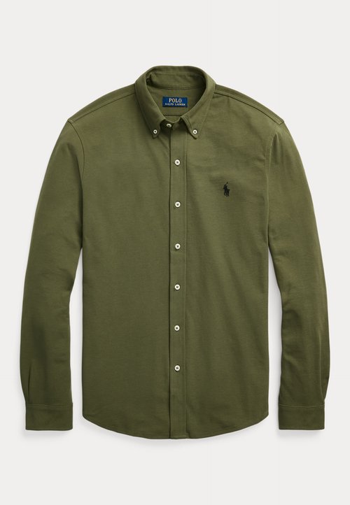 Polo Ralph Lauren GARMENT DYED OXFORD SHIRT - Skjorte - sage green/khaki - Zalando.no