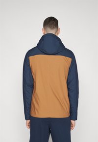 Pier One Lichte jas - dark blue / camel/donkerblauw - Zalando.nl