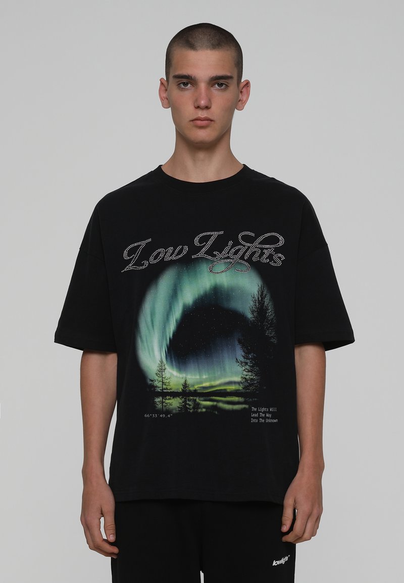 LOW LIGHTS STUDIOS® TEE UNISEX - T-Shirt print - black/schwarz - Zalando.de