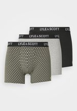 Lyle & Scott ELLIOT 6 PACK - Pants - grey mark/black/black - Zalando.co.uk