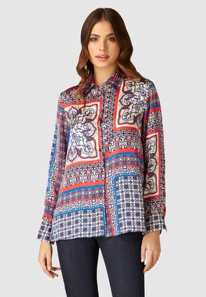 usha QISHA - Overhemdblouse - blau mehrfarbig/blauw - Zalando.nl