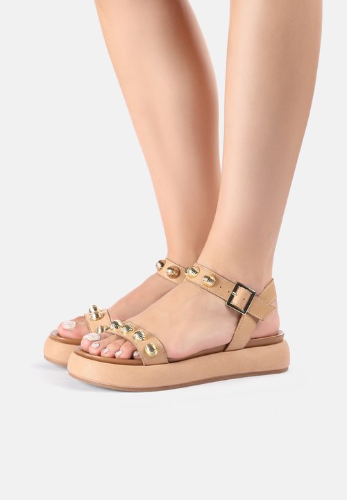 Inuovo Plateausandalette Coconut Ccn Ocker Zalando Ch