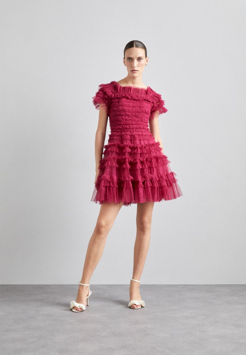 Needle & Thread LISETTE RUFFLE MICRO MINI DRESS - Cocktail dress ...