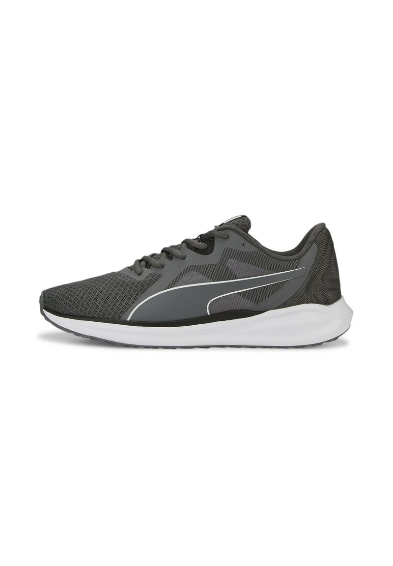 Puma TWITCH FRESH - Road running shoes - cool dark gray black/grey ...