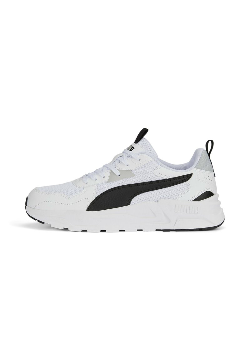 Puma TRINITY LITE - Zapatillas - white black cool light gray/blanco ...