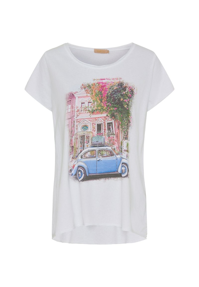 Marta Du Château MED BEETLE - T-shirts print - blå - Zalando.dk