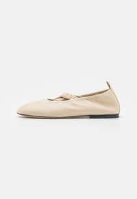 Wandler JUNE - Ankle strap ballet pumps - cabbage white/white - Zalando ...