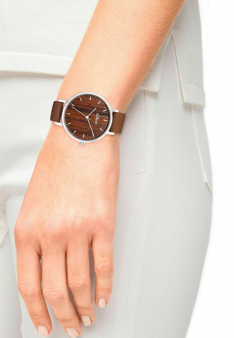 s.Oliver Watch - braun/brown - Zalando.de