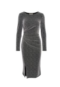 Cream CRKALIA - Robe de jour - silver shimmer/argenté - ZALANDO.FR