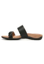 VIONIC SLIDES JEANNE - Mules - black/tumbled leather/black - Zalando