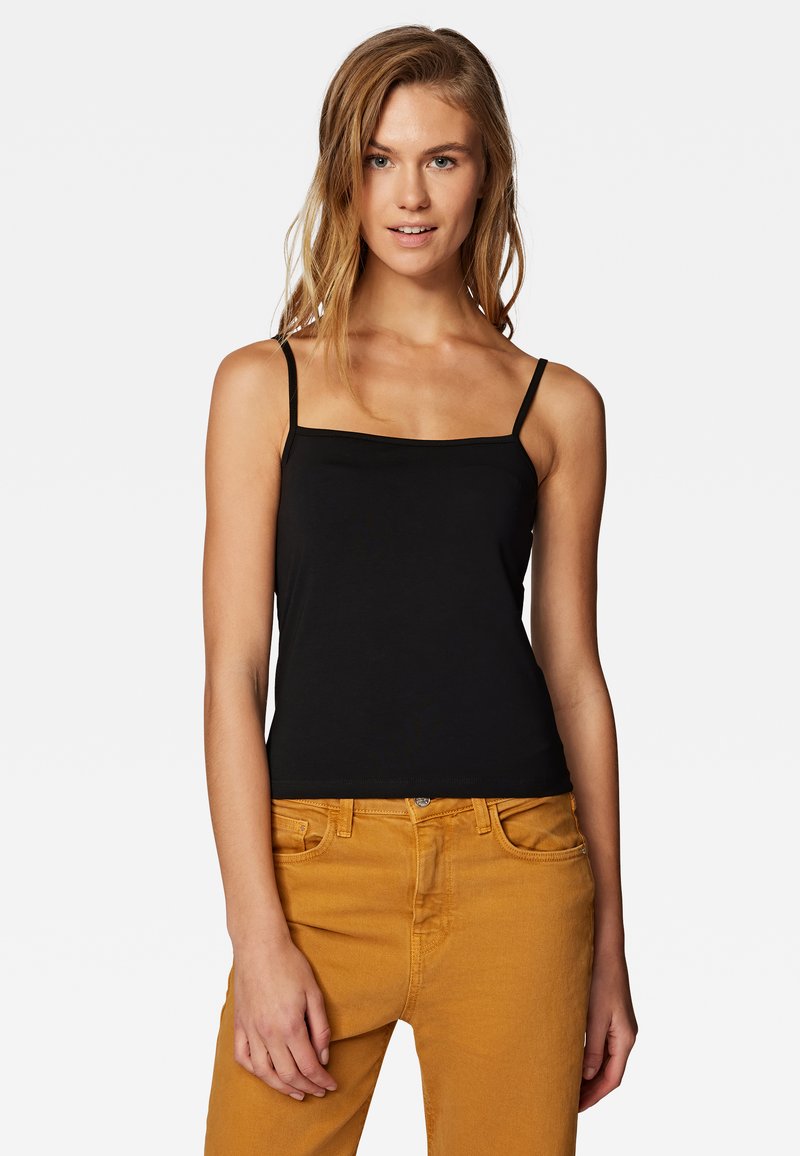 Mavi KURZARM THIN STRAP - Top - black - Zalando