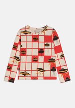 Mini Rodini UFO TEE UNISEX - Langarmshirt - red/dunkelrot - Zalando.de