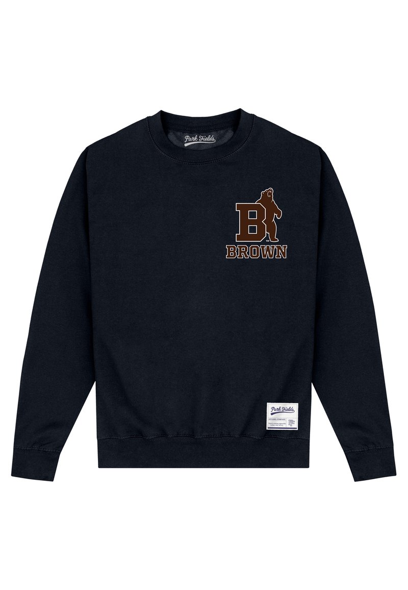 Henry Tiger UNIVERSITY SMALL INITIAL - Sweater - black/zwart - Zalando.nl
