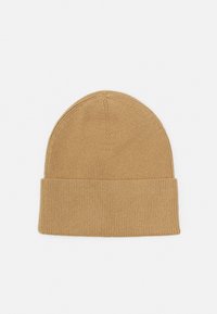 Tommy Hilfiger ESSENTIAL FLAG BEANIE - Gorro - classic khaki/beige - Zalando.es