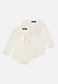 Versace MEDUSA GRECA UNISEX 2 PACK - Topper langermet - bianco/rosa/oro ...