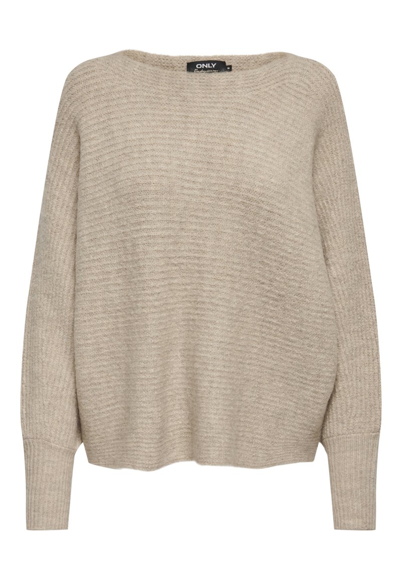 ONLY Strickpullover - beige - Zalando.de
